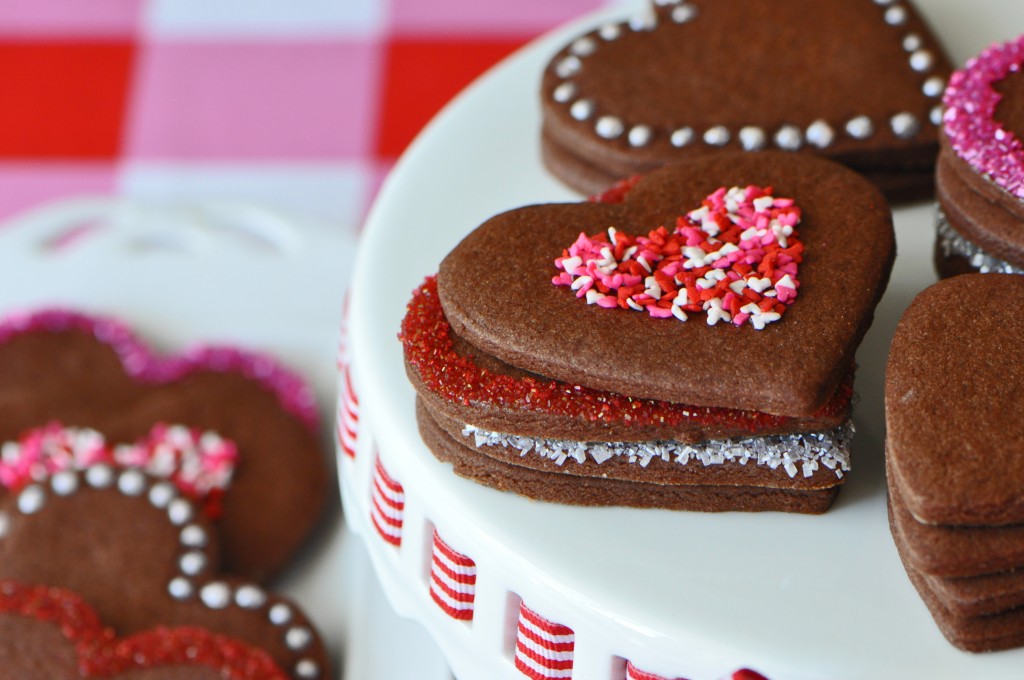 Chocolate Sugar Cookies - Valentine's Day Baking Recipe